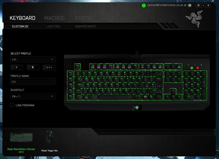 How to set up and configure your new Razer BlackWidow keyboard ...