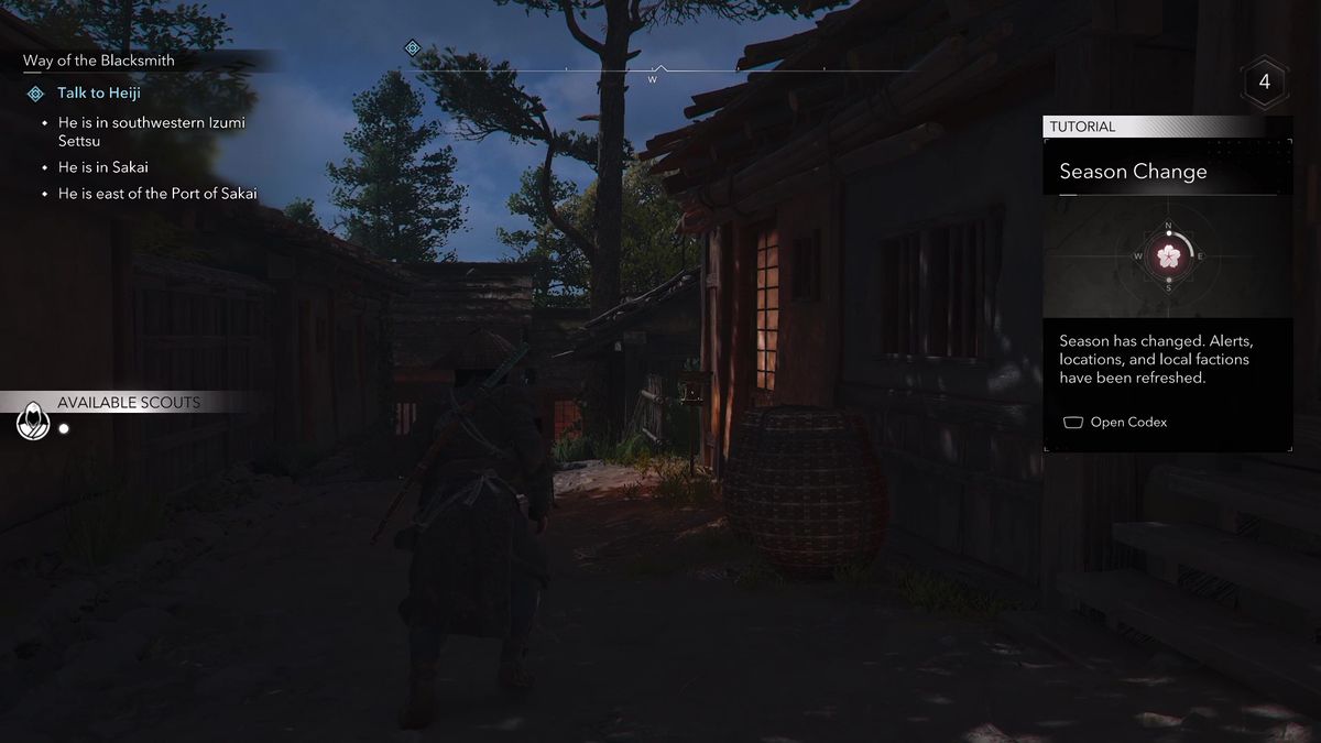 How to change Assassin's Creed Shadows seasons | GamesRadar+