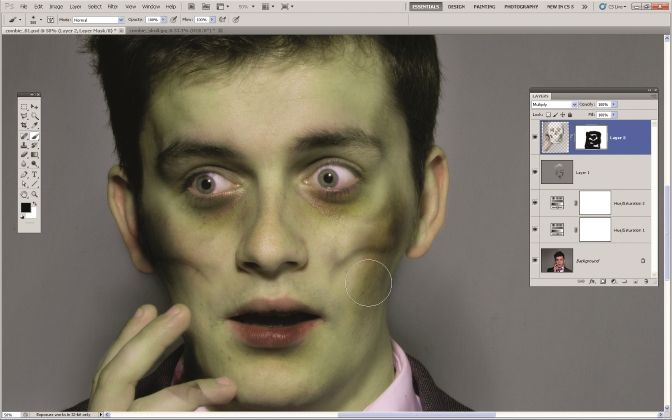 How to turn a portrait into a zombie using Photoshop | Digital Camera World