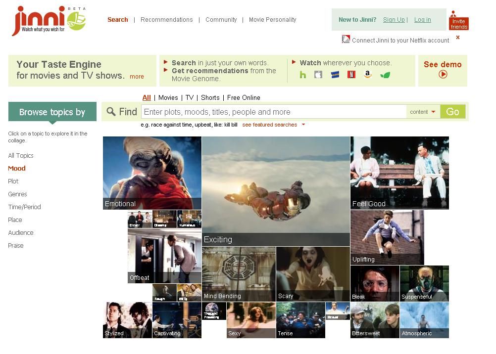 Jinni's Movie-Mood Engine Impresses At CableLabs Winter Conference ...