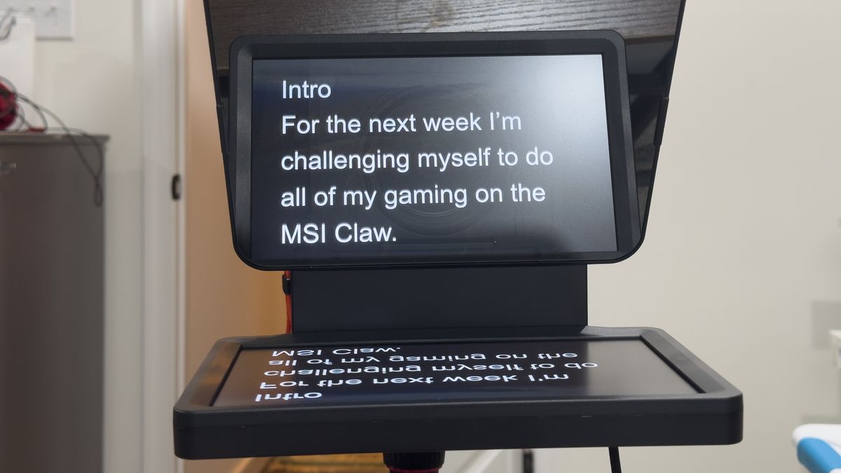 Elgato Prompter review: A content creator’s dream | Tom's Guide
