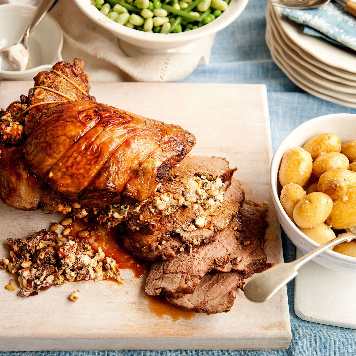 Mediterranean Lamb with Feta Stuffing | Dinner Recipes | Woman & Home