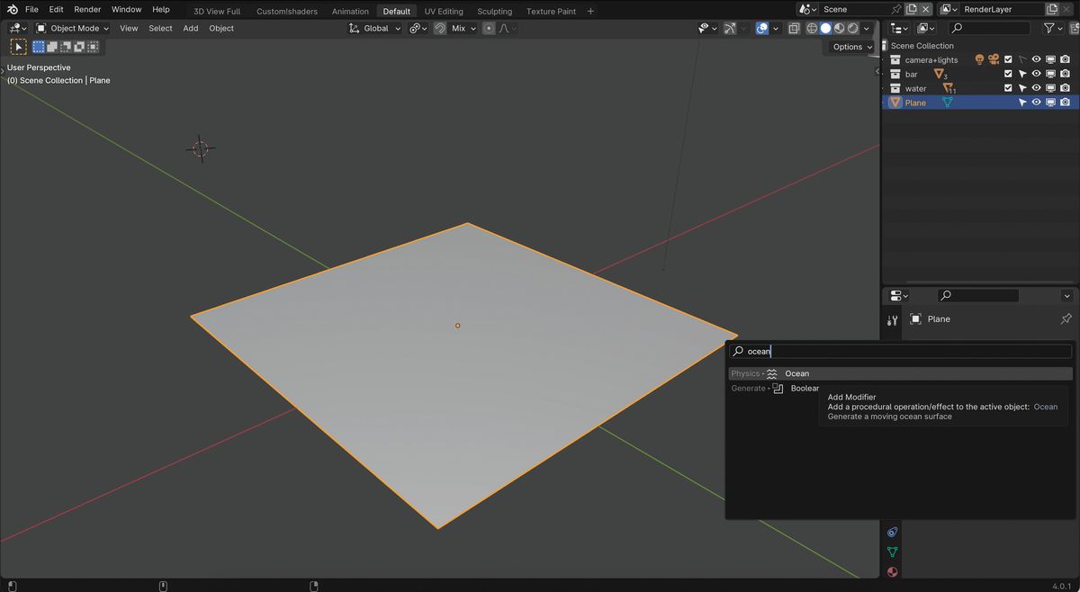 How to use Blender to build a tranquil ocean setting | Creative Bloq