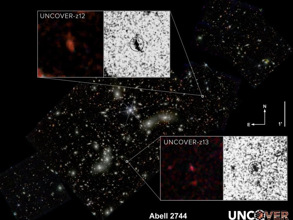 James Webb Space Telescope finds 2 of the most distant galaxies ever ...