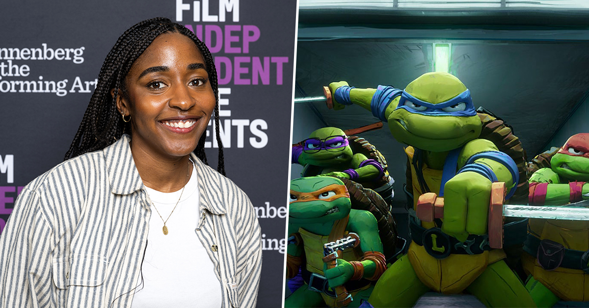 Ayo Edebiri talks breathing new life into TMNT for Mutant Mayhem ...