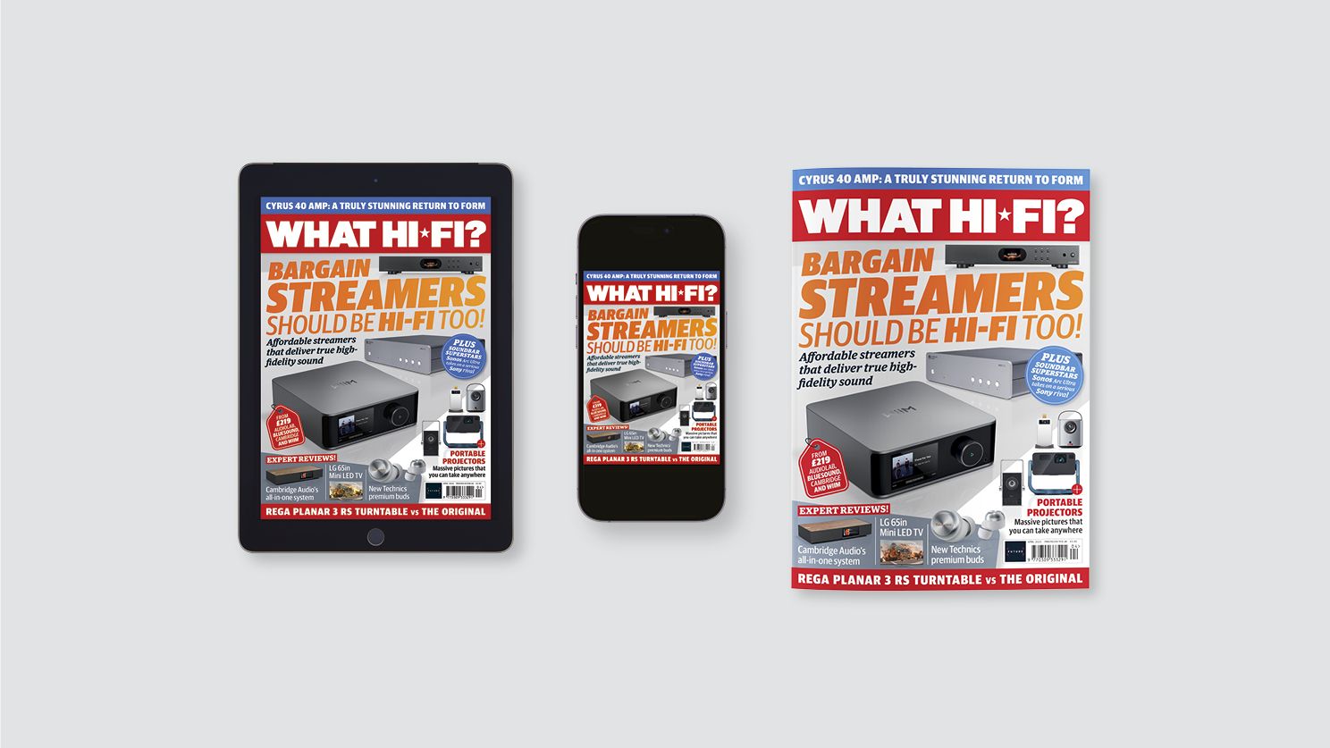 New issue of What Hi-Fi? out now: budget music streamers that deliver ...