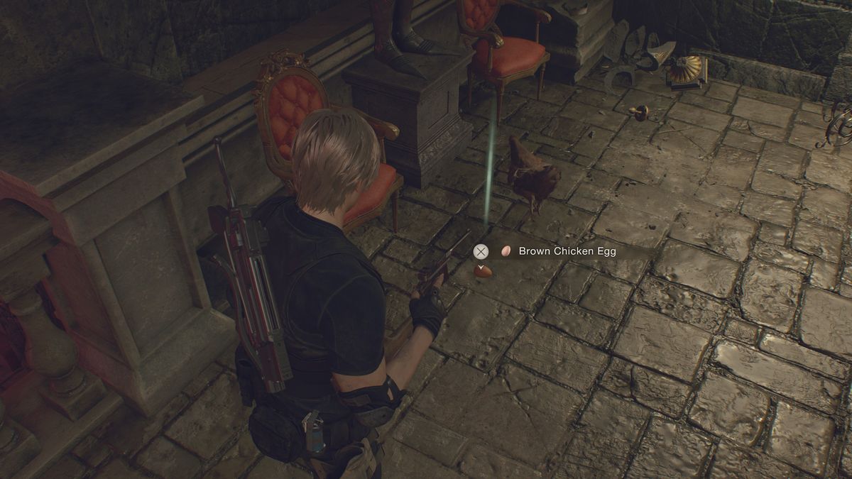 How to deface Ramon's portrait in Resident Evil 4 Remake | PC Gamer