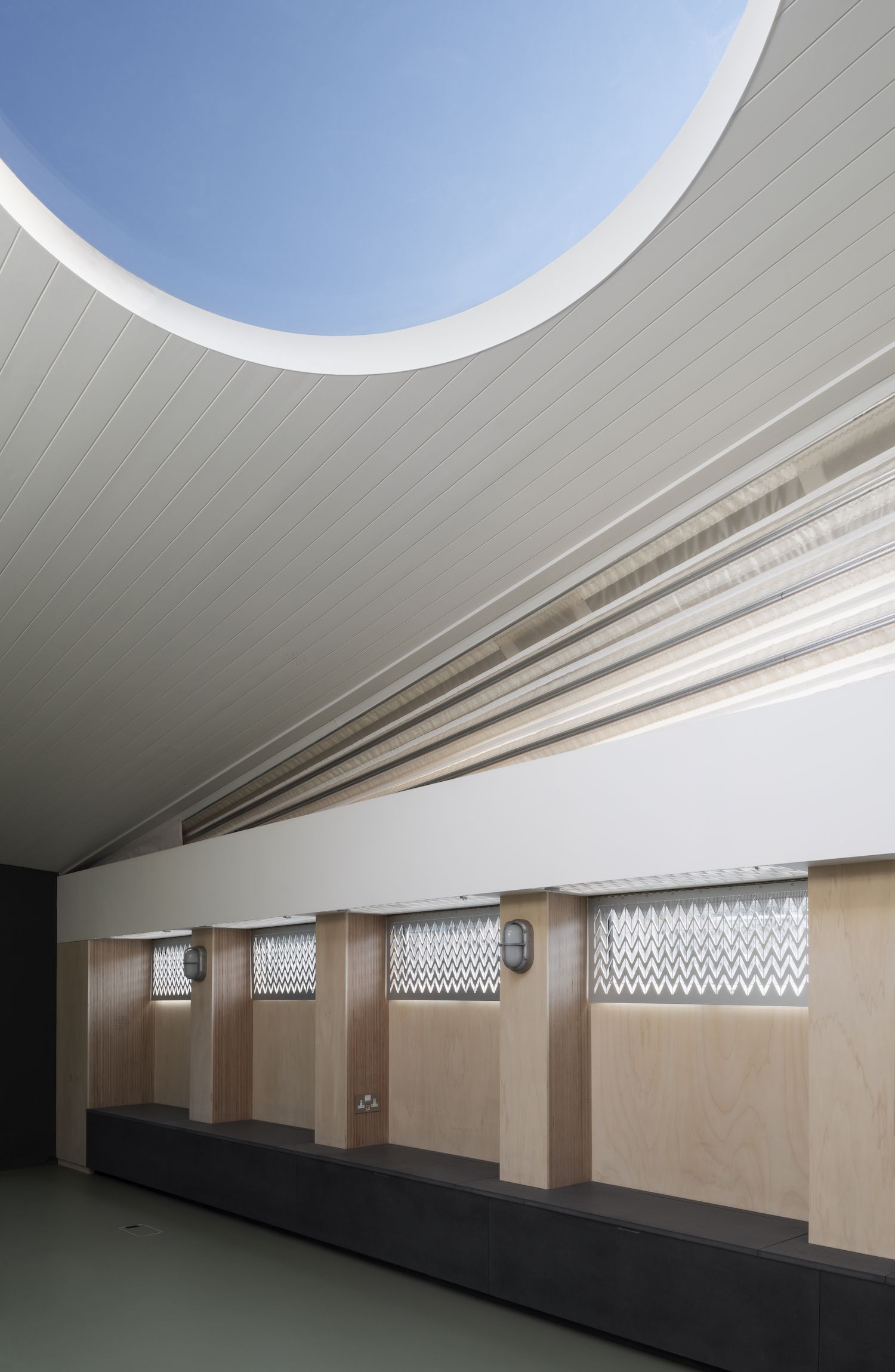 This floating church hides an unexpectedly spacious & modern interior