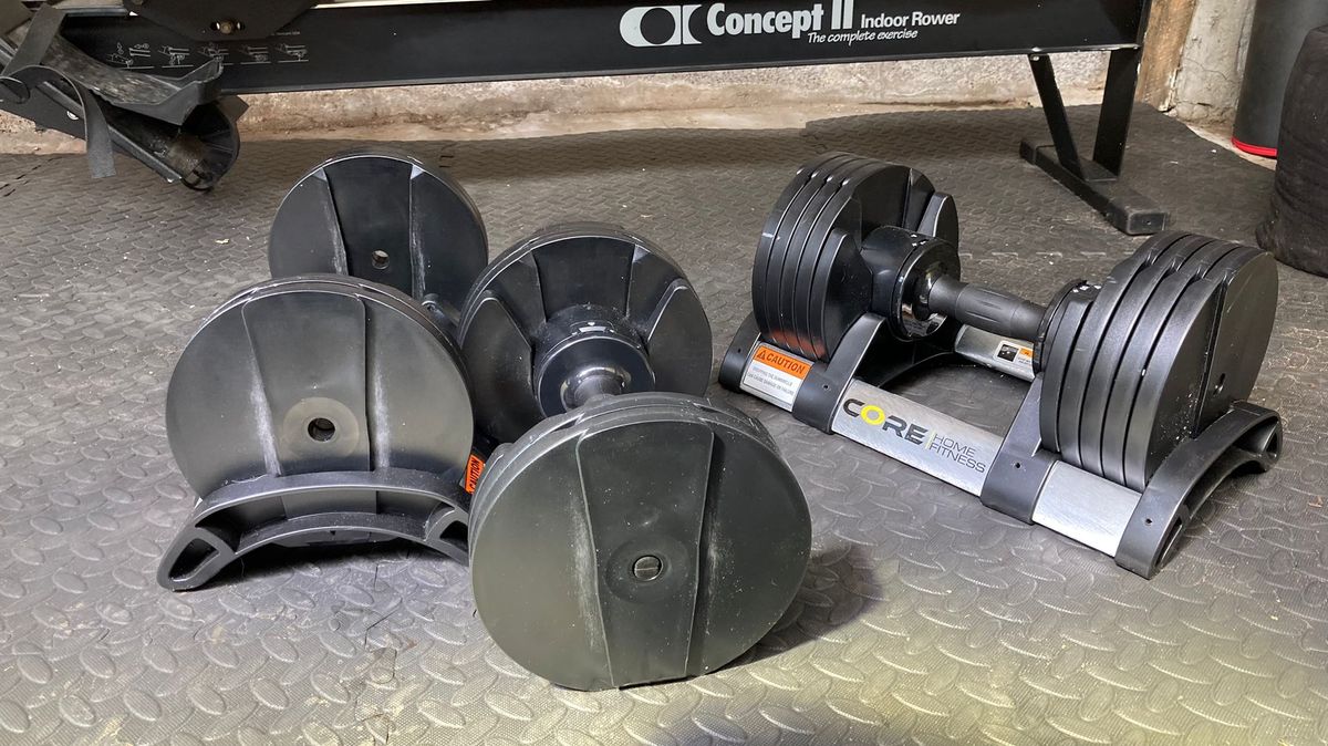 Core Home Fitness Adjustable Dumbbell Set review | Live Science