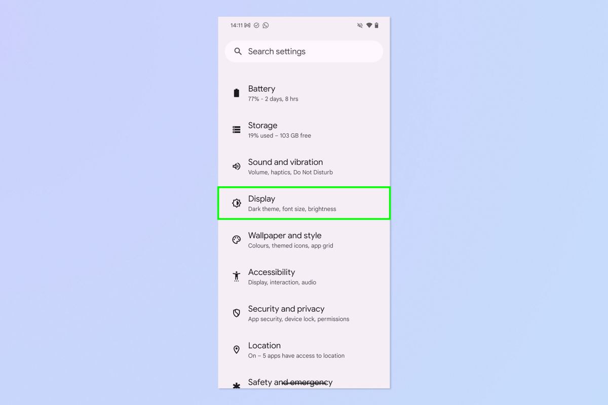 You can change your Google Pixel's screen resolution to save battery ...