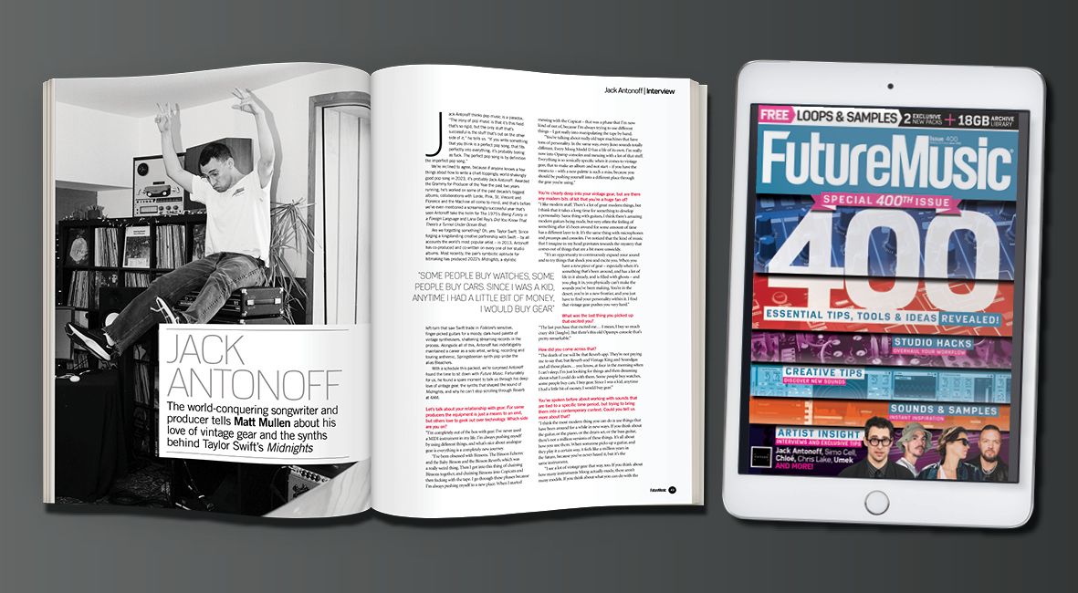 Issue 400 of Future Music is out now | MusicRadar