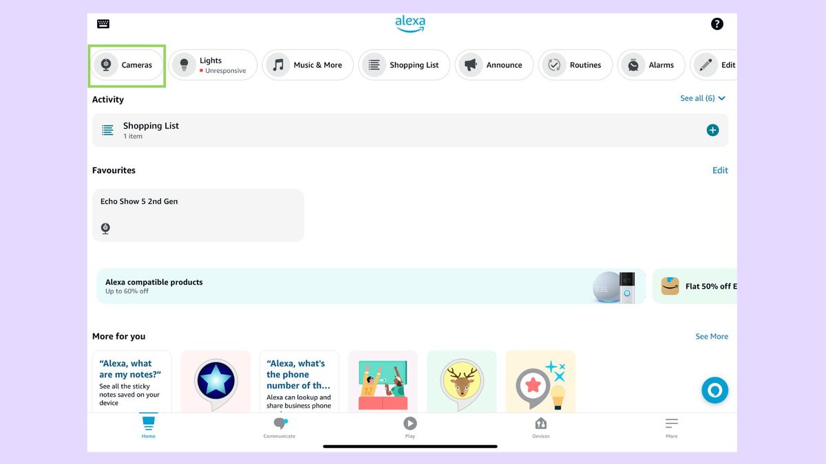 Your Echo Show can be used as a security camera — here’s how to set it ...