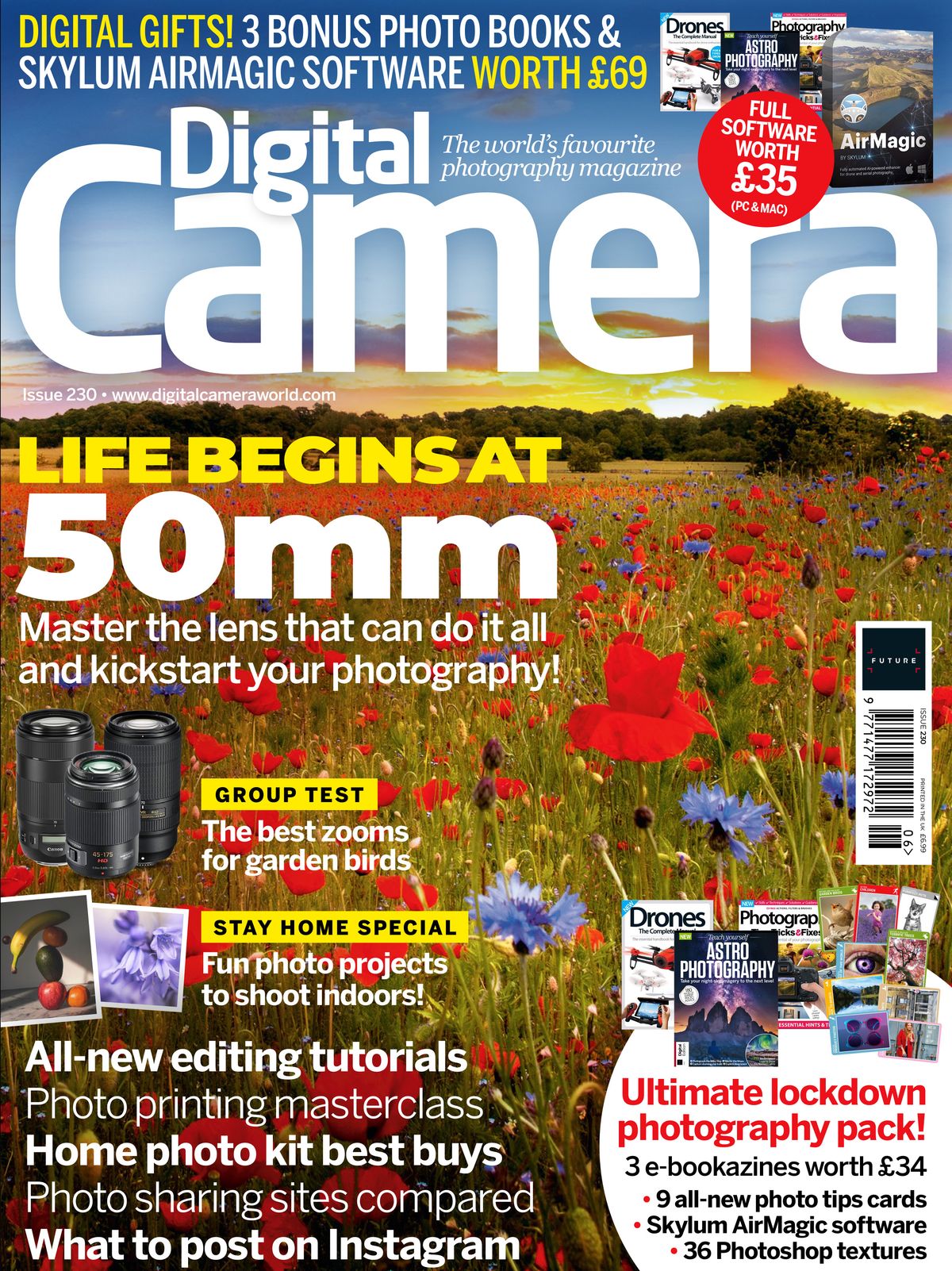 Gifts worth £69 with new issue of Digital Camera including Skylum ...
