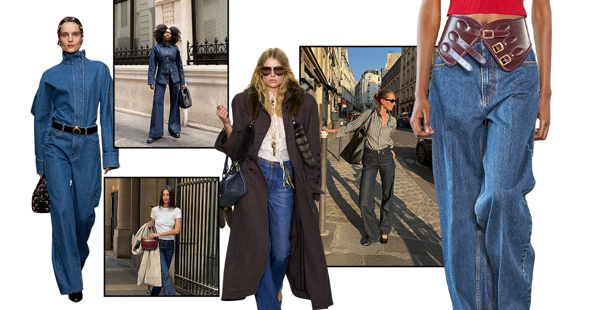 The 6 Major Denim Trends Dominating for Fall 2025 | Who What Wear