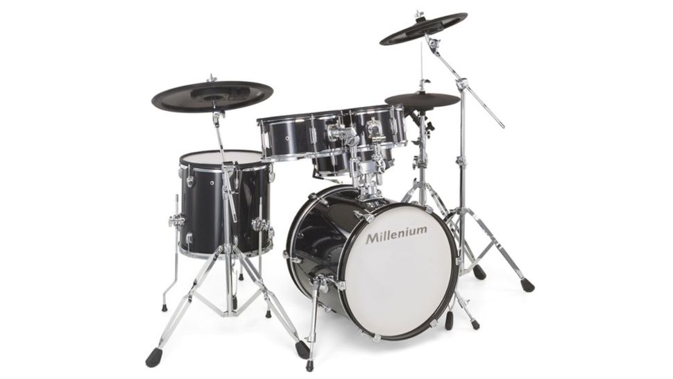 Millenium's new MPS-750X Pro Mesh electronic drum set offers full ...