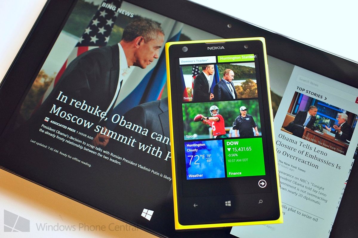 Microsoft announces Bing Apps for Windows Phone 8, bringing News ...