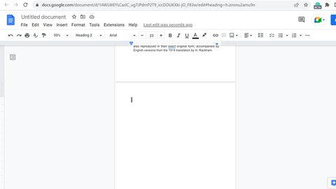 How to rearrange pages in Google Docs | Laptop Mag