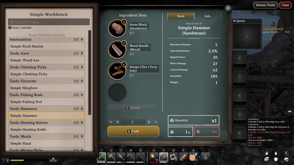 Somehow the worst part of crafting games is the crafting | PC Gamer
