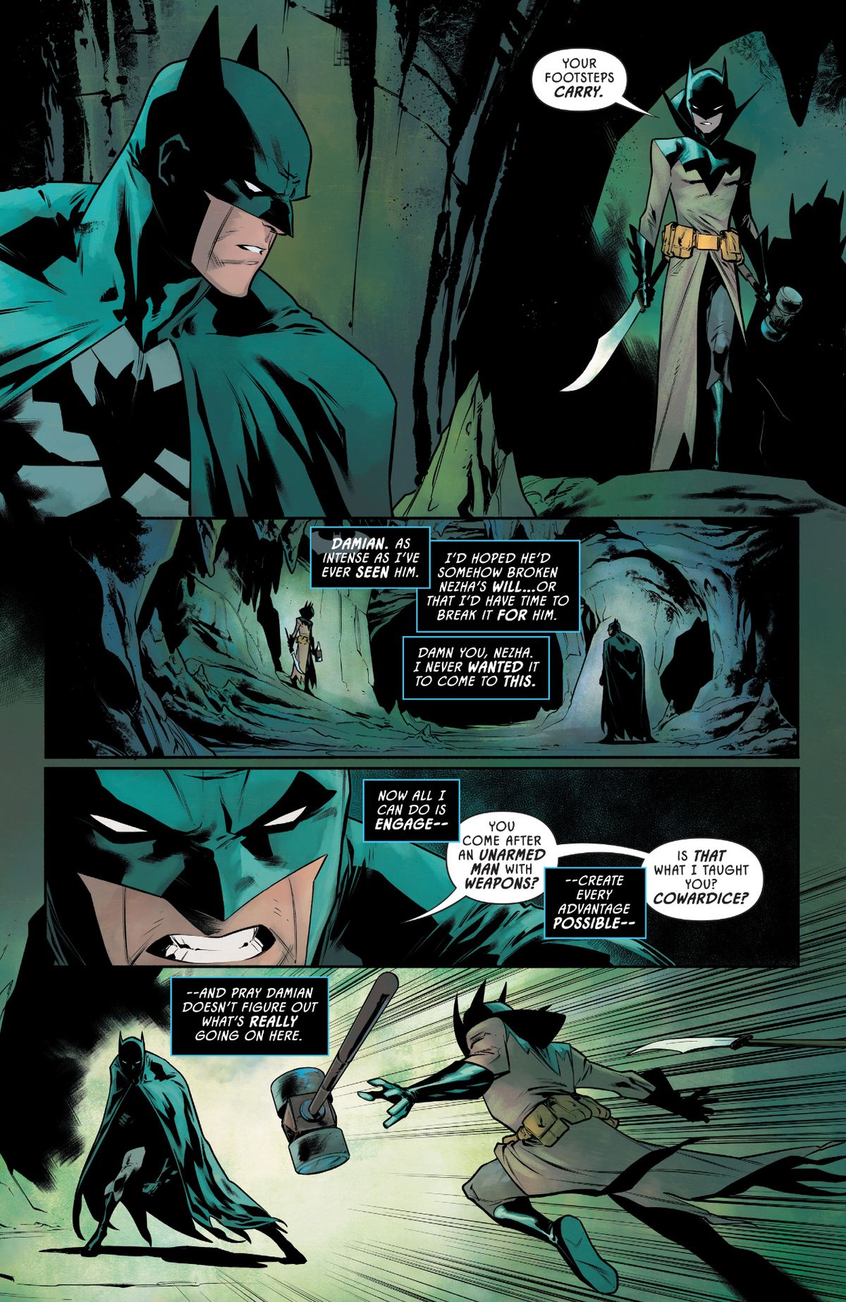 Bruce Wayne and Damian come face to face in Batman vs. Robin #4 preview ...