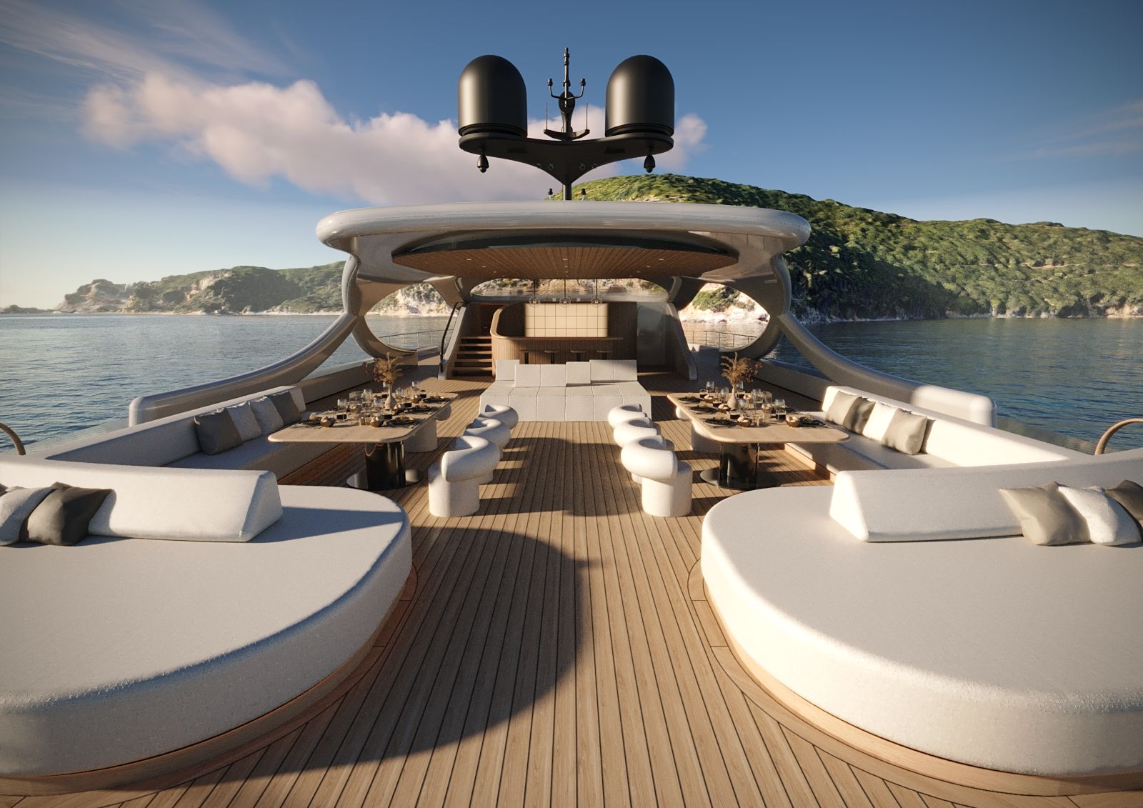 Design Miami: Yves Béhar debuts new hybrid-electric catamaran | Wallpaper