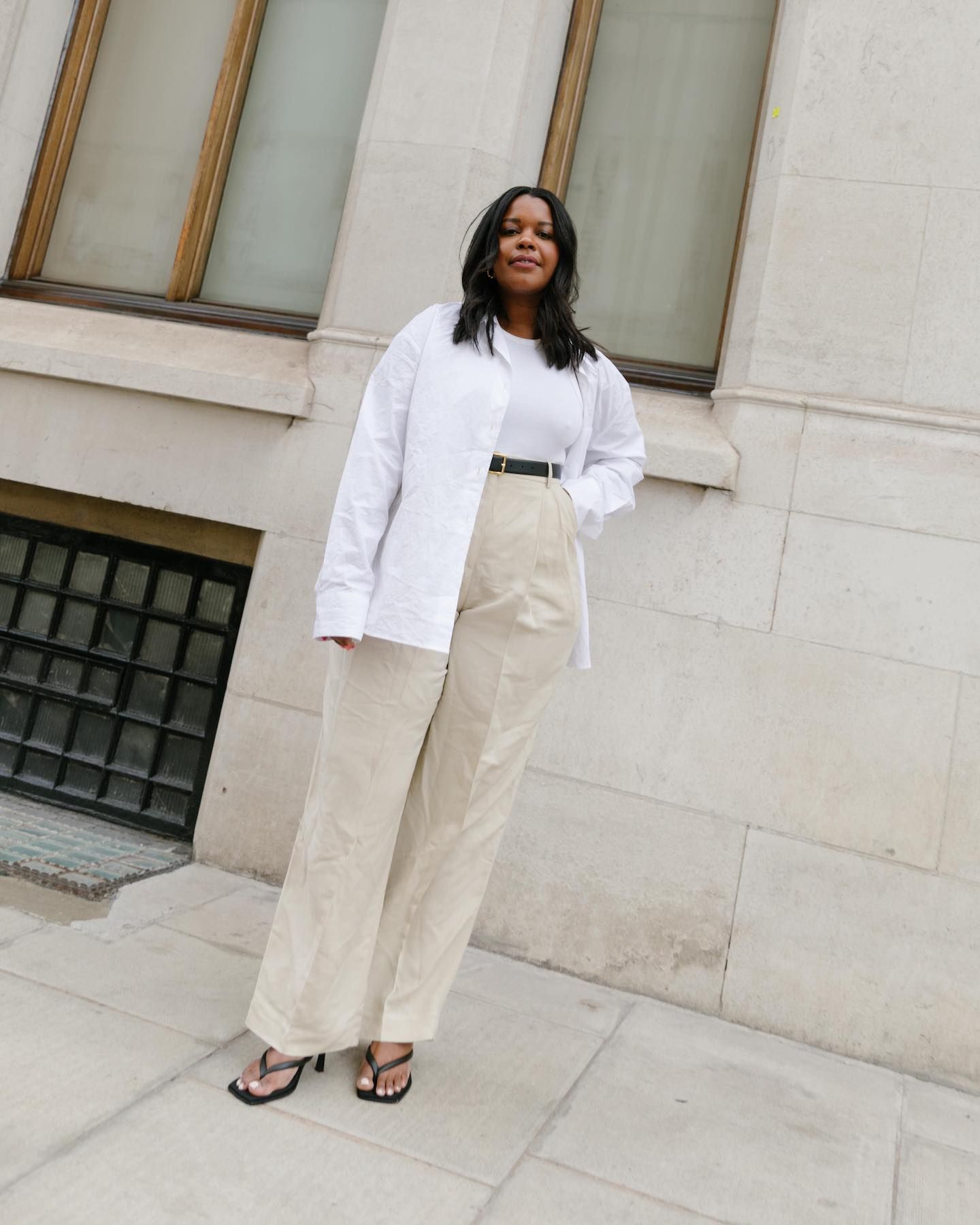 An Easy, Elevated Transitional Outfit Fashion People Love | Who What Wear