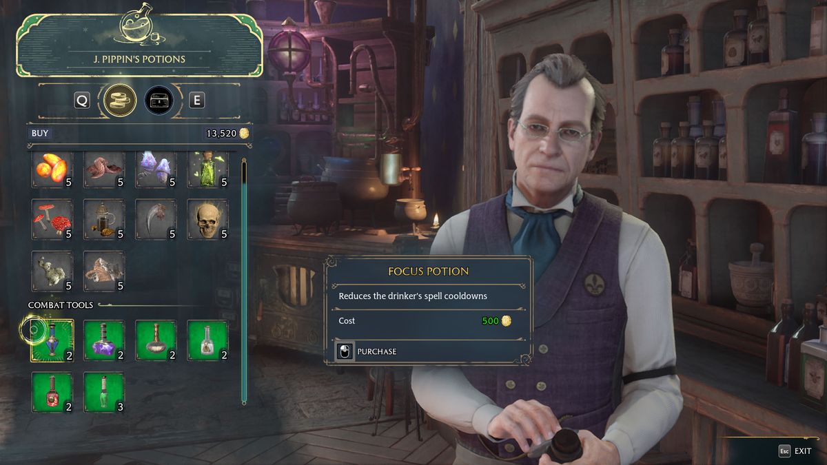 How to get Focus Potions in Hogwarts Legacy | Windows Central