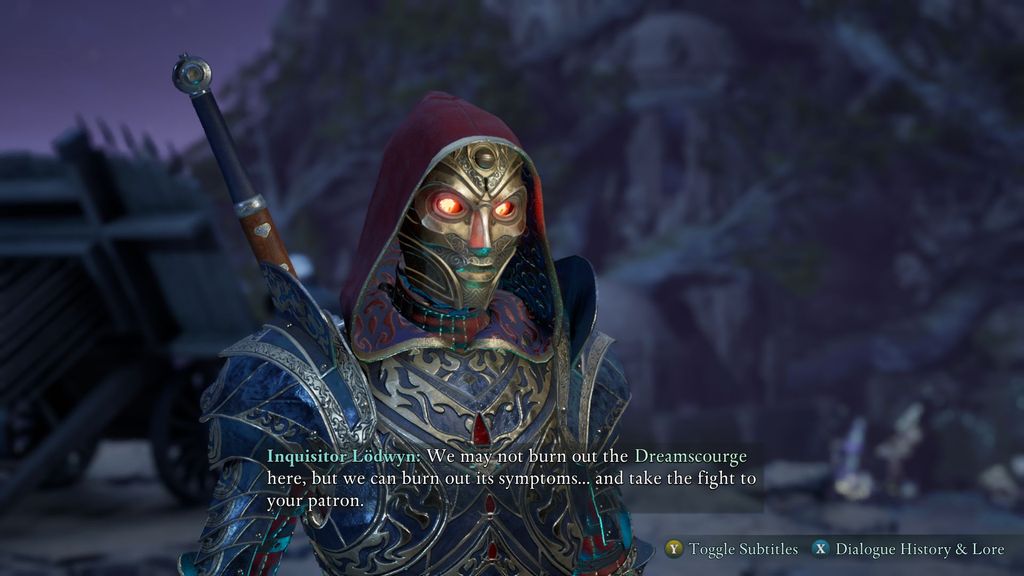 Avowed Shadows of the Past quest, side with Lödwyn or Ryngrim ...