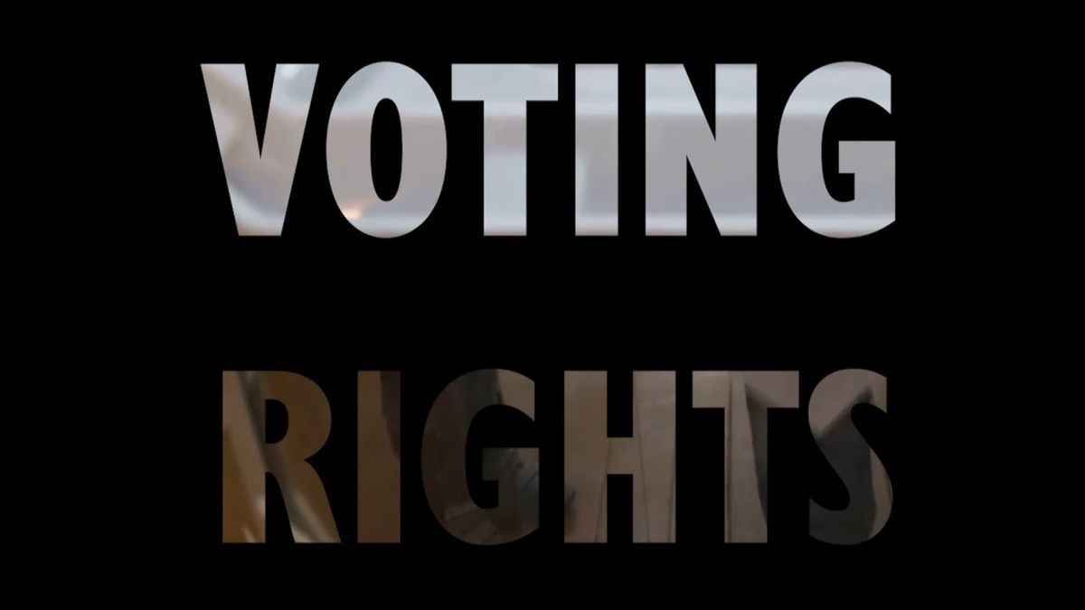 I wish I knew what voting rights were, but I’m too embarrassed to ask ...