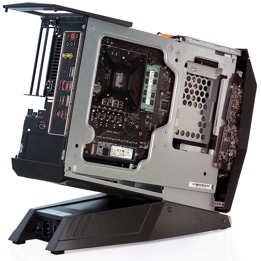 MSI Aegis X Mini-ITX Interior