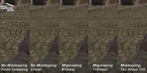 Bilinear And Trilinear Filtering - ATI's Optimized Texture Filtering ...