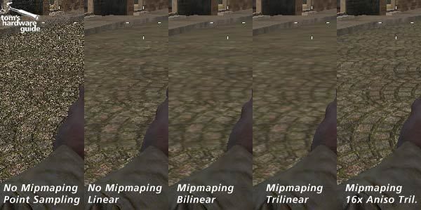 Bilinear And Trilinear Filtering - ATI's Optimized Texture Filtering ...