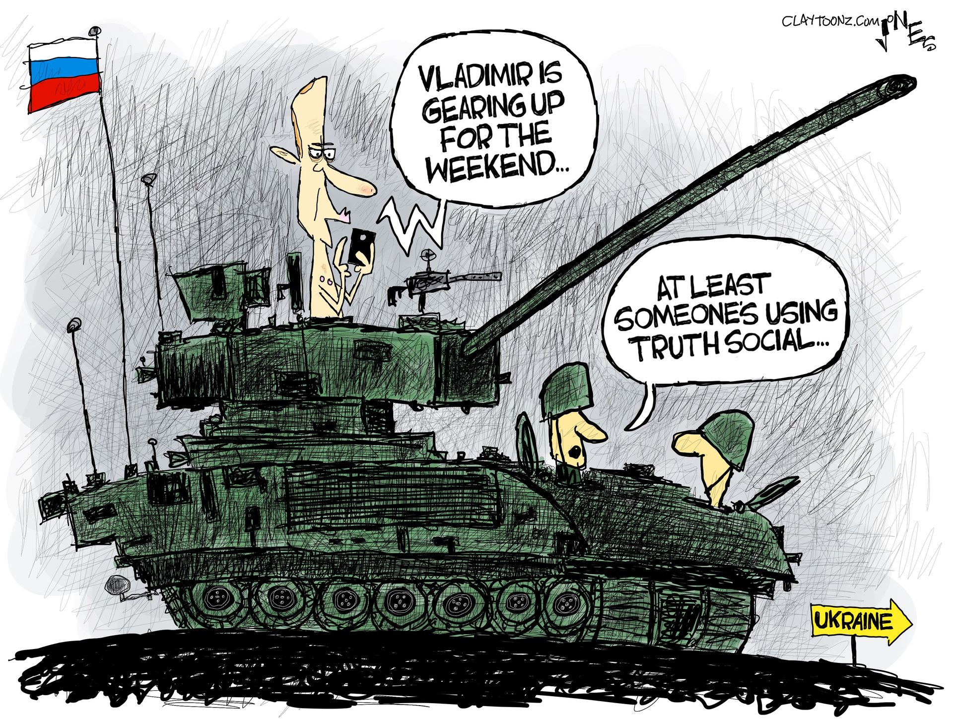 7 cartoons about Putin's invasion of Ukraine | The Week