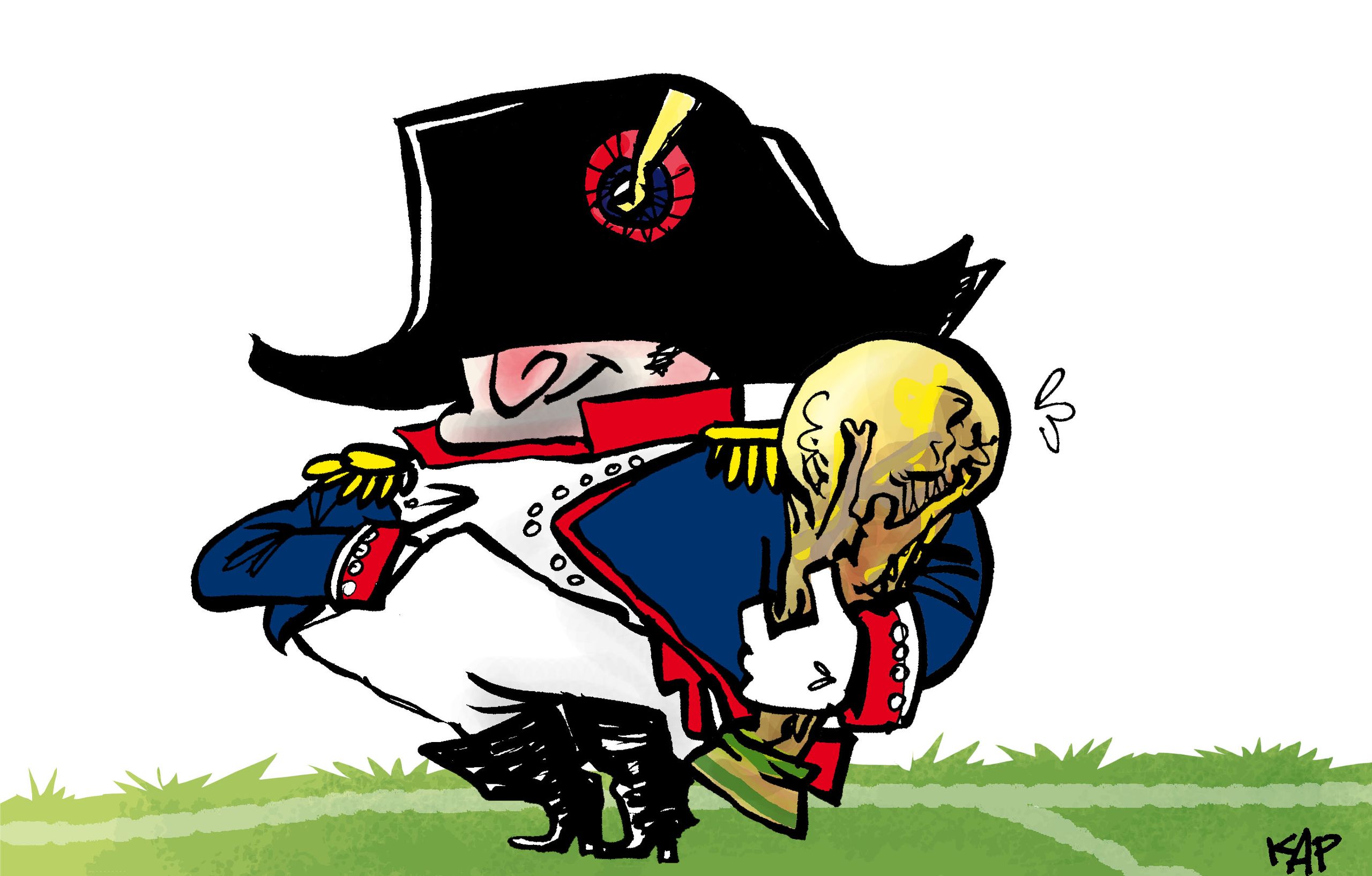 Editorial cartoon World FIFA World Cup 2018 soccer futbol sports France ...