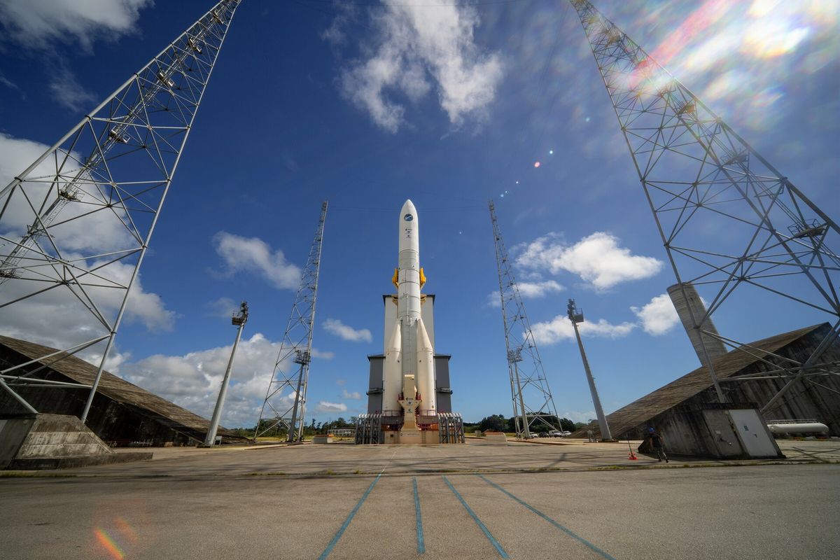 See Europe's powerful new Ariane 6 rocket on launch pad (photos) | Space