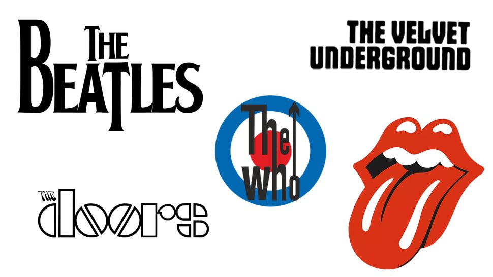 The history of rock band logos, from the 1960s to the present day ...