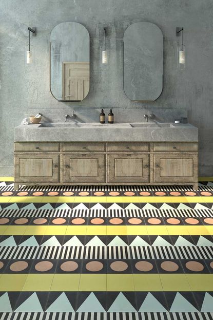 Bathroom encaustic tile ideas – including encaustic-style surfaces for ...