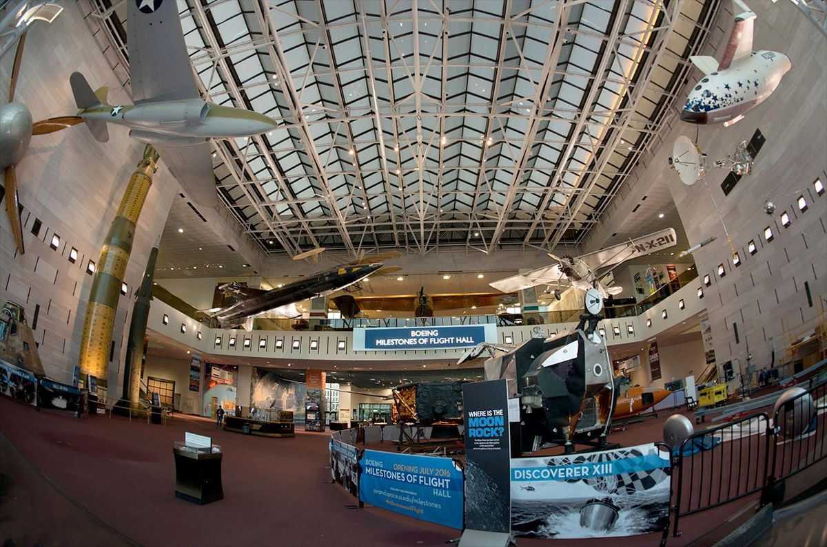 Apollo Lunar Module Lands In Smithsonian Milestones Of Flight Gallery