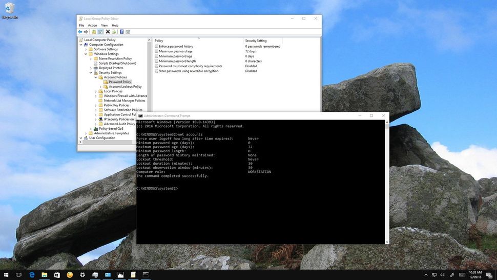 How to force users to change their password periodically on Windows 10 ...