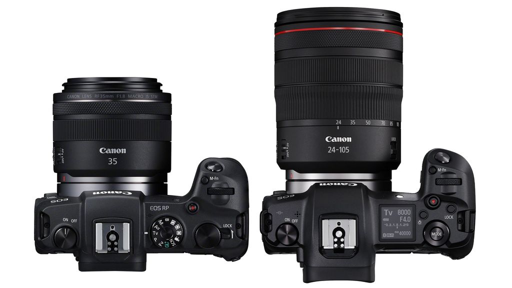 Canon EOS R vs RP | Digital Camera World