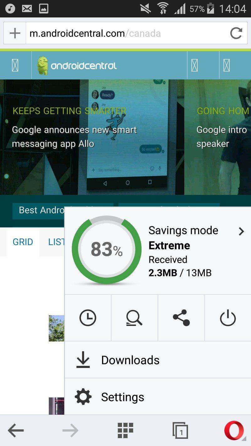 Opera Mini review | Android Central