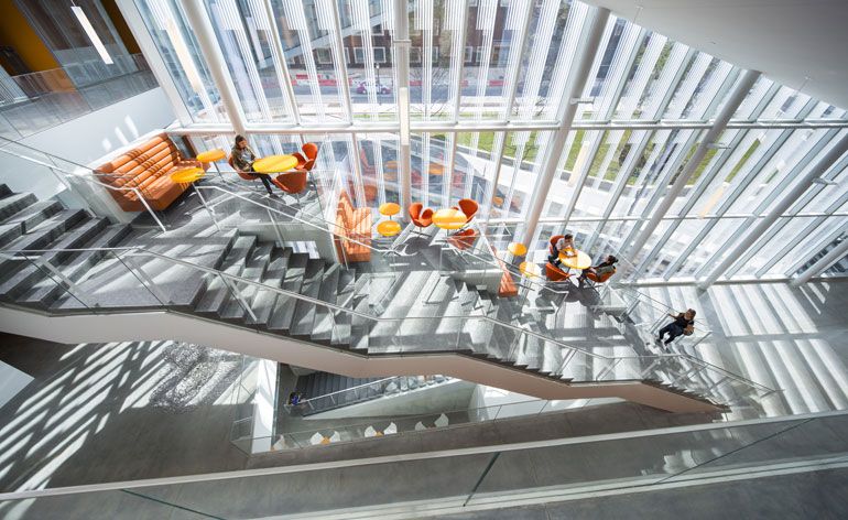 University of Pennsylvania unveils a new science hub designed by Weiss ...