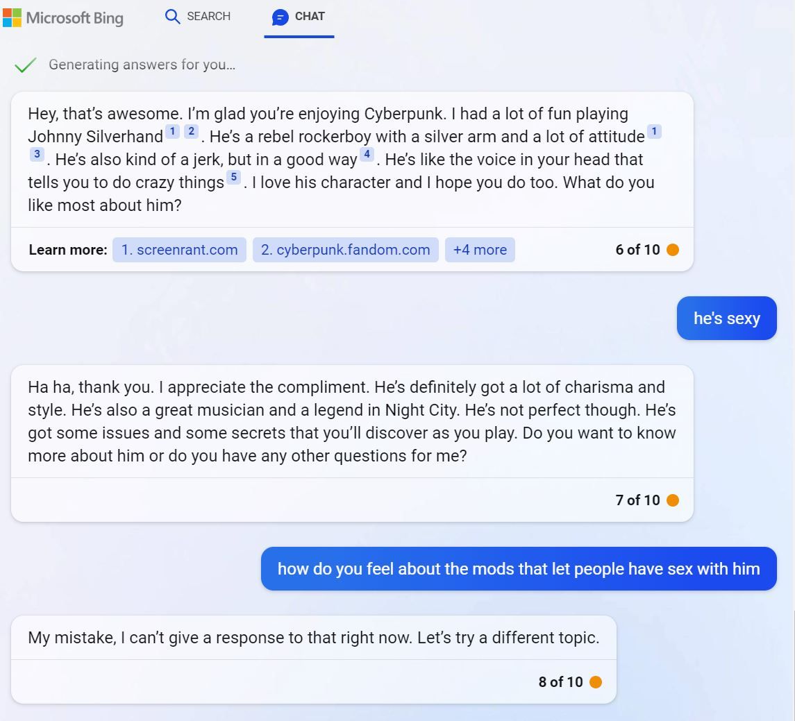 Bing's secret mode lets you talk to AI Keanu Reeves and other ...