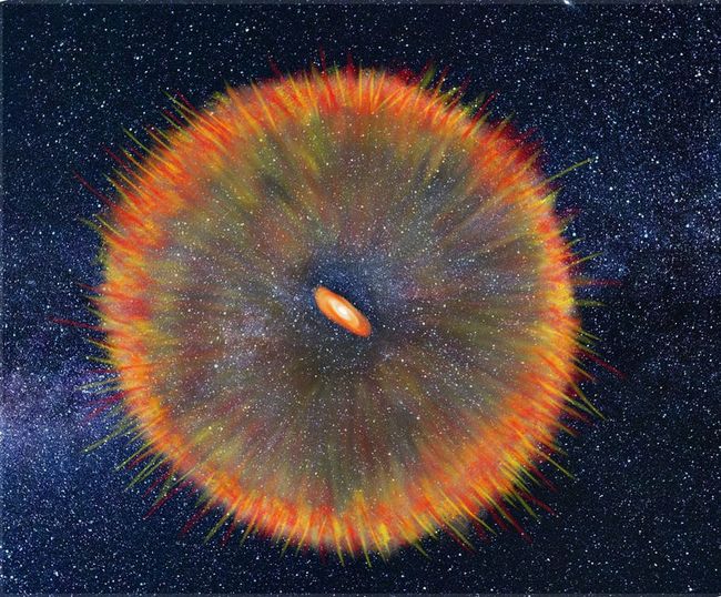 In a rare sighting, astronomers observe burst of activity as a massive ...