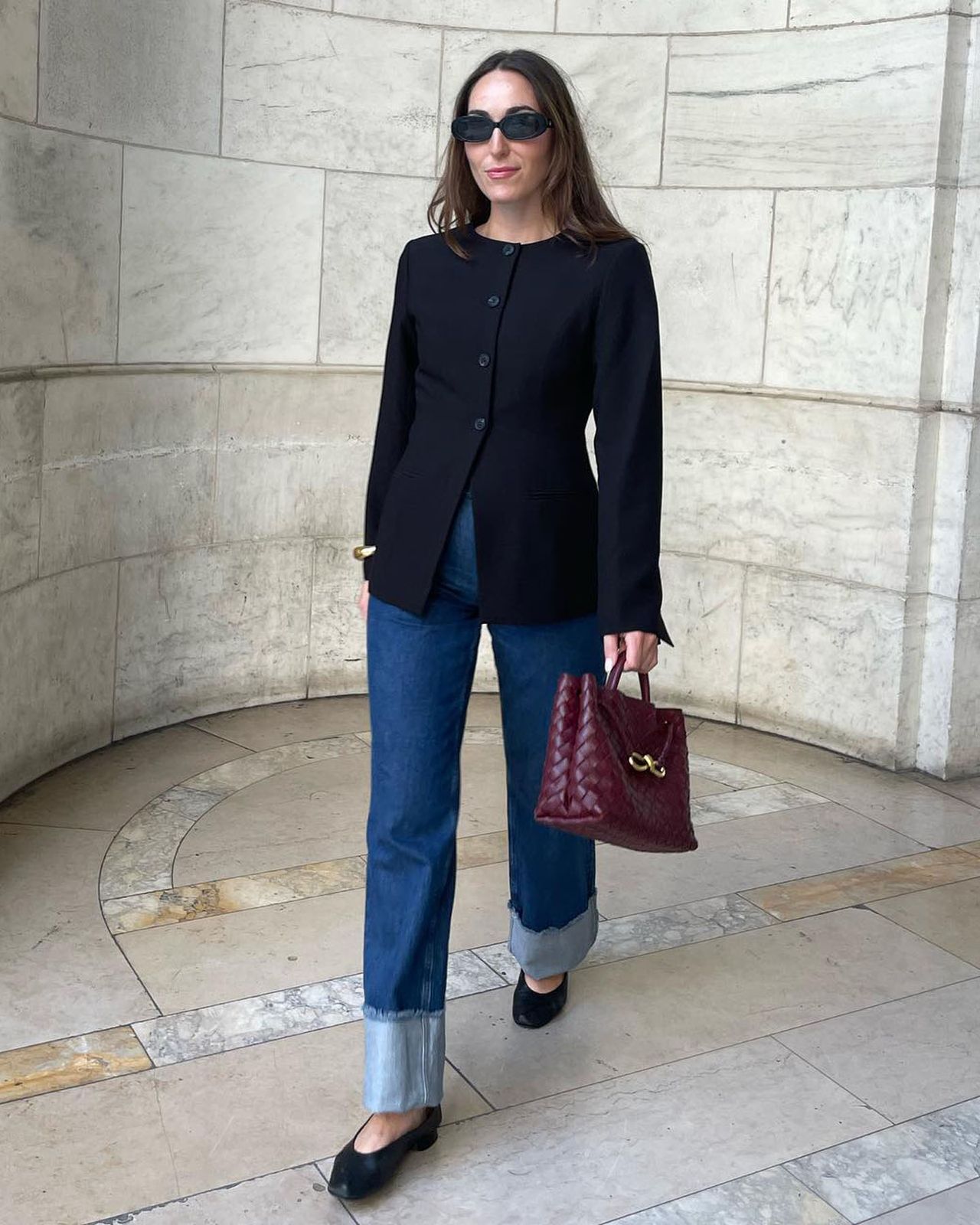 7 Stylish Shoe Styles to Wear With Cuffed Jeans | Who What Wear