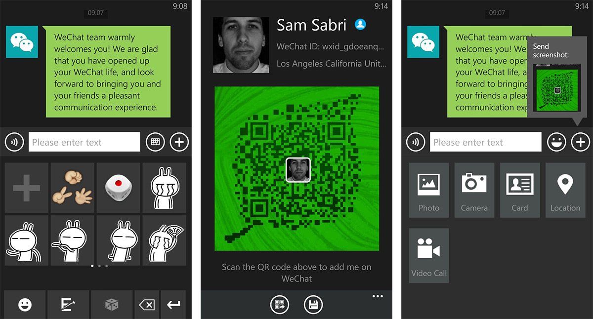 WeChat for Windows Phone updated with a handful of new features ...