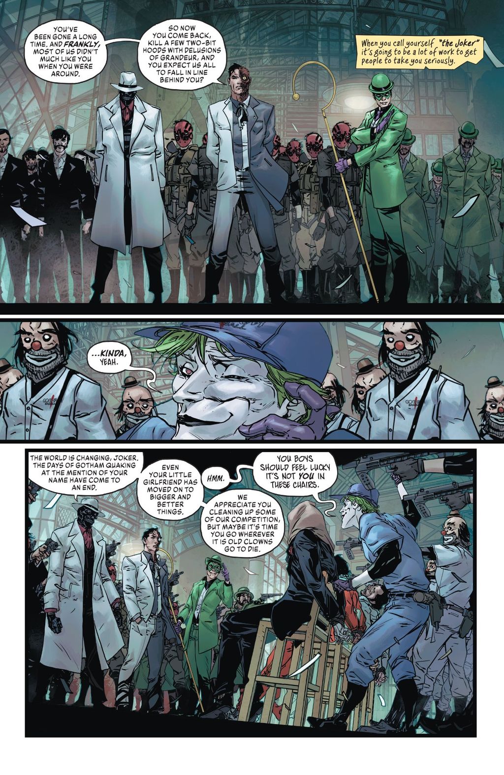 The Joker: The Man Who Stopped Laughing #1 calls back to a recent major ...