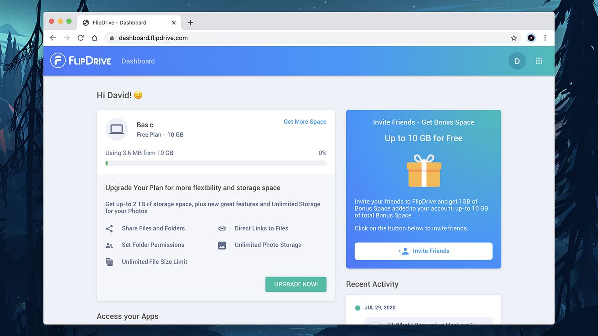 FlipDrive cloud storage review | TechRadar