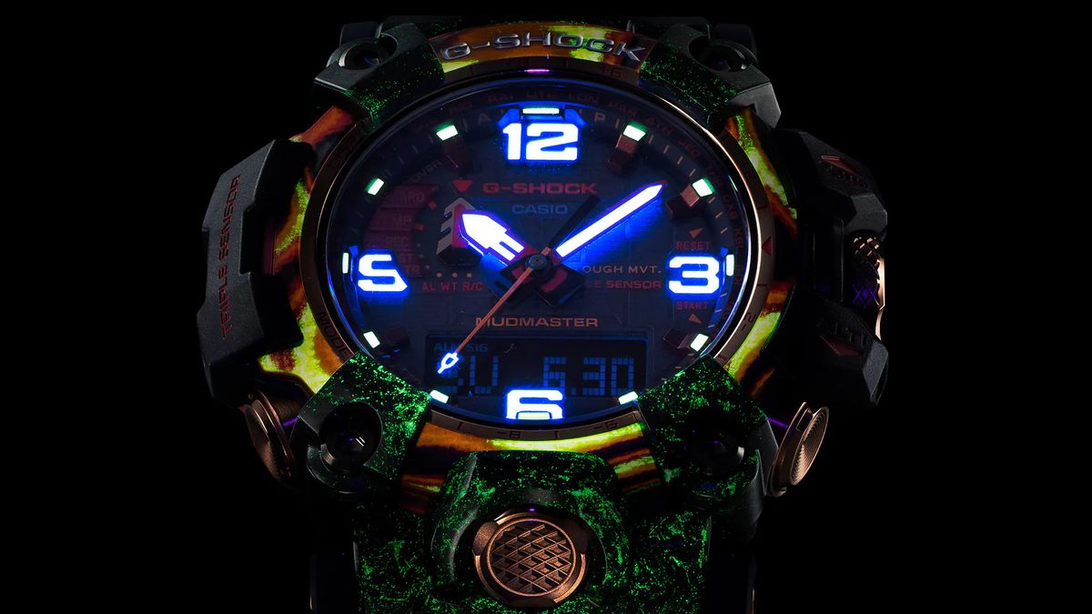 Casio unveils glowing 'solar flare' G-Shock watches for its 40th ...