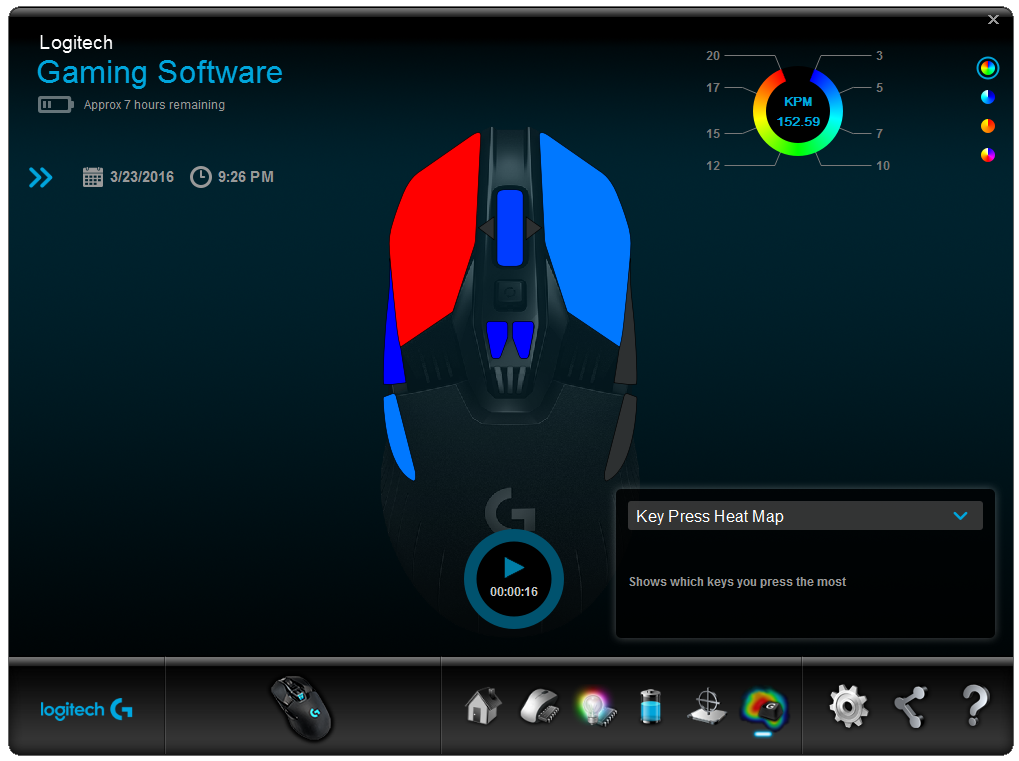 Logitech's Wireless, RGB-Lit G900 Chaos Spectrum Gaming Mouse, Hands On ...