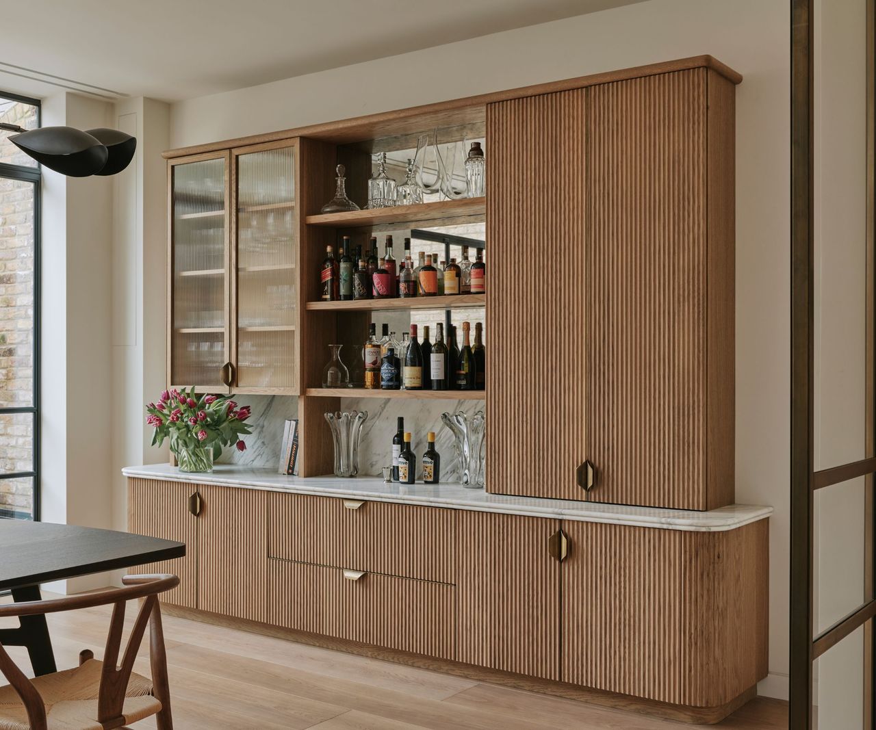 How to nail the fluted kitchen cabinet trend, say designers | Homes and ...
